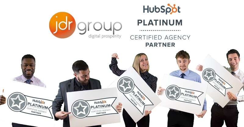 JDR Are Now A HubSpot Platinum Partner! - JDR Group